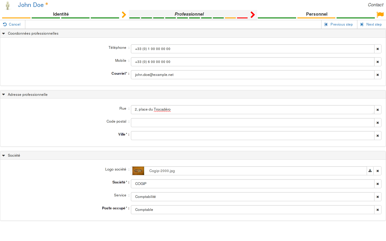 Conception d'un assistant (wizard) avec Dynacase Document UIs : Quick Start | Document User ...